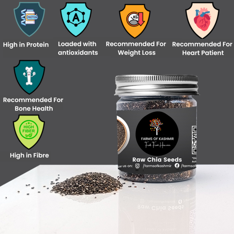 Premium Chia Seeds | Farms Of Kashmir
